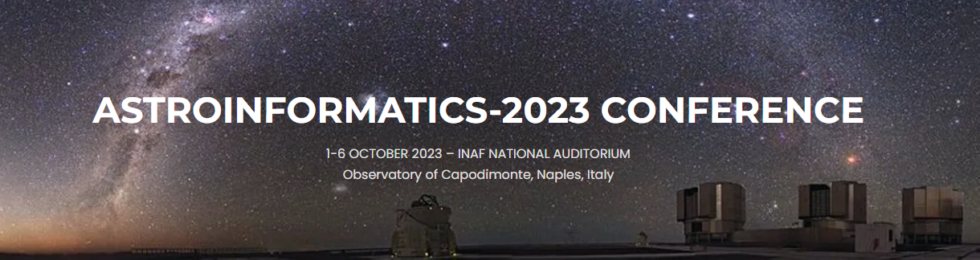 Astroinformatics - 2023 - INAF OACN